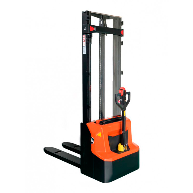 Electric stacker 1200kg to 2900mm Gel Battery, Stacker with tra...